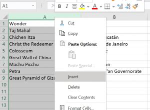 How Do You Unsort Data In Excel Vba And Vb Net Tutorials Education And Programming Services