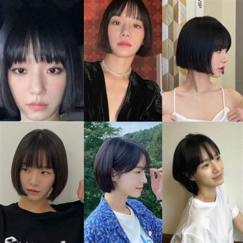 박규영 단발 여자 컷트머리 스타일 레이어드 짧은 숏컷 단발병 유발 연예인 네이버 블로그