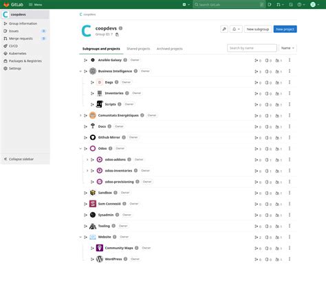 Gitlab Migration Check List Coopdevs Handbook