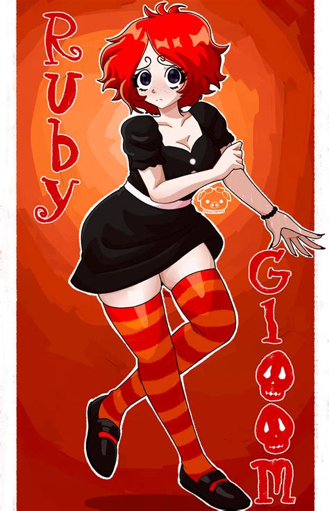 Ruby Gloom By Diegopiggallery On Deviantart Ruby Gloom By Diegopiggallery On Deviantart