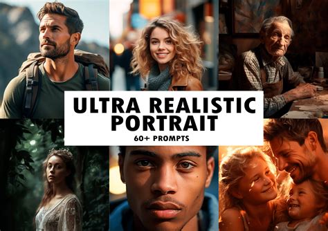 Prompt 60 Ultra Realistic Portraits Download Script For Ai Prompti Ai
