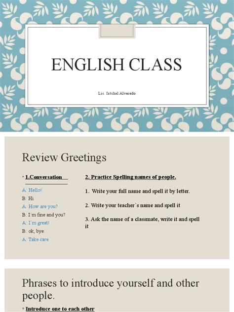 English Class 2pptx Pdf