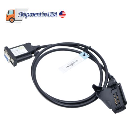 Programming Cable For Motorola Portables Xts1500 Xts2500 Xts5000 Db9 Serial New Ebay