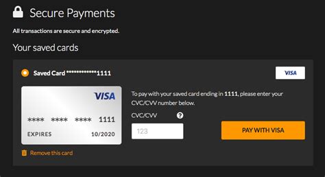 How Do I Delete Store Credit Debit Card Details Fanatical Com Customer Services