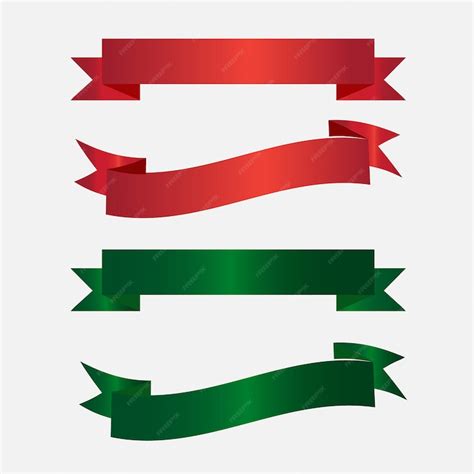 Premium Vector Vector Ribons Set