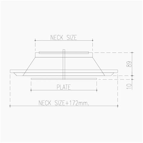 Round Plate Diffuser Windpoint