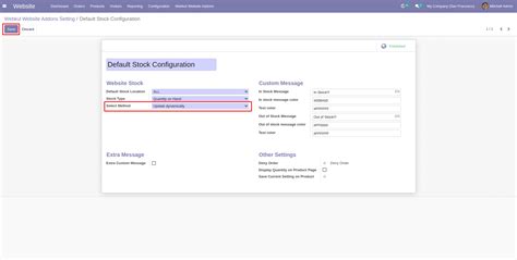 User Guide For Odoo Website Auto Hide Out Of Stock Products