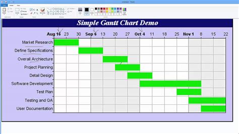 Gantt Chart For Electrical Project
