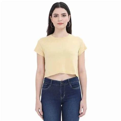 Custom Crop Top Women T Shirts At Best Price In Bengaluru By M S