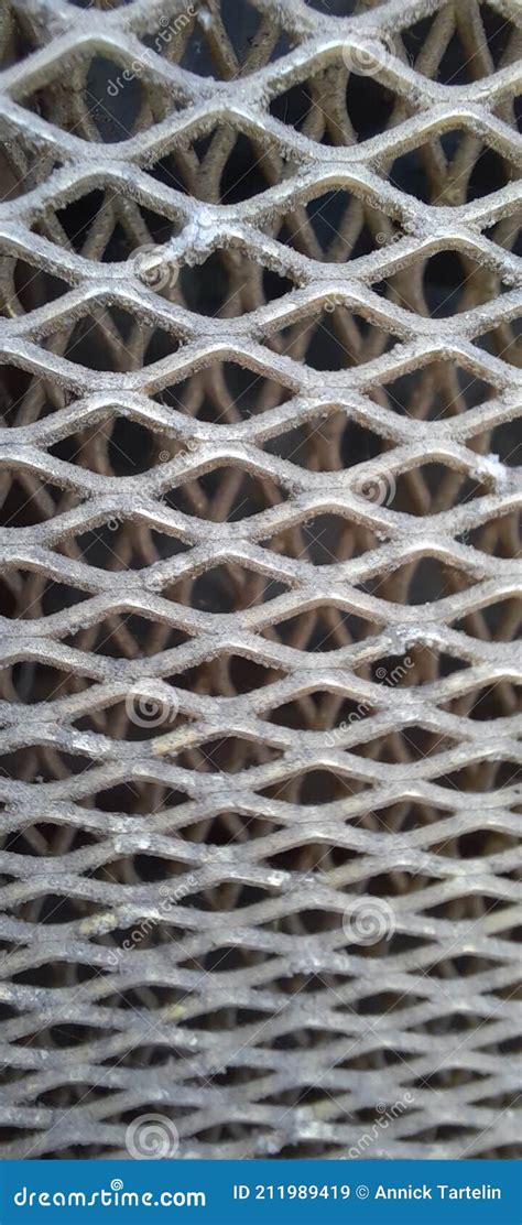 Gray Grid Texture Seen In Macro Photography Stock Image Image Of Historic Pattern 211989419