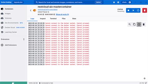 Docker Desktop For Windows Cannot Connect To The Docker Socket