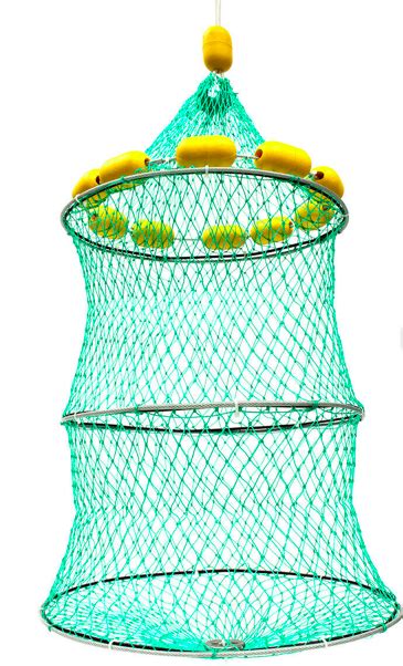 MESH COLLAPSIBLE FLOATING LIVE BAIT KEEPER NET Fishing R Us
