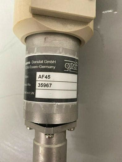 Used Optek Af45 And Hvps45 Wavelength Uv Absorption Sensor W 1andq