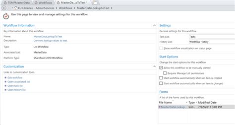 Starting A Sharepoint Designer 2010 Workflow Within A Sharepoint