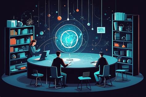 Premium Photo Depict A Physics Lab With Babes Exploring The Principles Of Quantum Mechanics