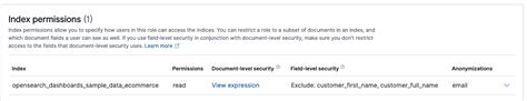 Field Level Security In Amazon Opensearch Service Aws Big Data Blog