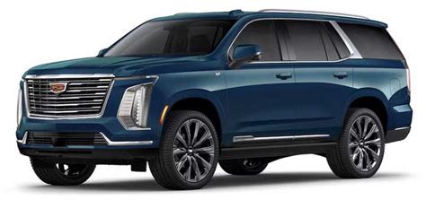 Check Out All The 2025 Cadillac Escalade Colors