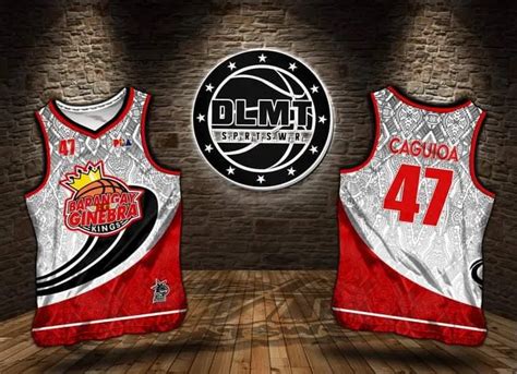 Pba Inspired Jersey Brgy Ginebra King Caguioa 47 Code Dlmt151 Full