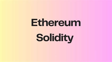 Learn Ethereum Live And Self Paced Course Online Coding Bootcamps School
