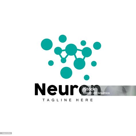 뉴런 로고 디자인 벡터 신경 세포 일러스트 레이 션 분자 Dna 건강 브랜드 3차원 형태에 대한 스톡 벡터 아트 및 기타 이미지 3차원 형태 Dna 가지돌기 Istock