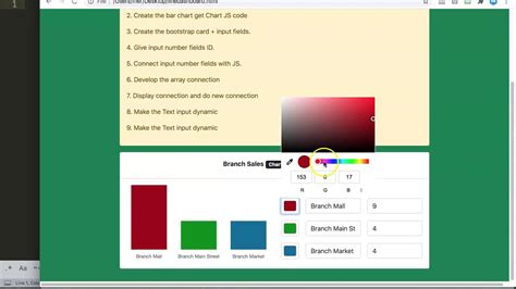 How To Make An Interactive Bar Chart In Chart Js Chartjs 29x Youtube