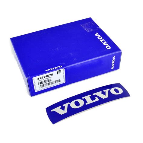 VOLVO Оригинальная эмблема решетки радиатора Наклейка для замены ...
