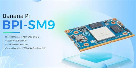 Ai Computemodule Sophgo Bm1688 Bananapi Raspberrypi Orin Nano Jetson Banana Pi Open
