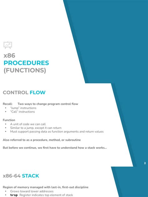 slides 12 x86 procedures pdf computer programming software