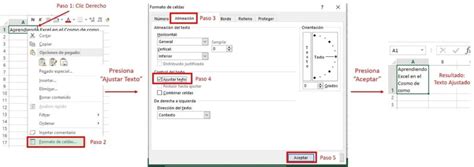 Cómo Hacer Que Un Texto Quepa En Una Celda De Excel