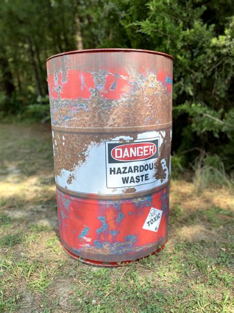 Metal 55 Gallons Drum Barrel Hazardous Waste