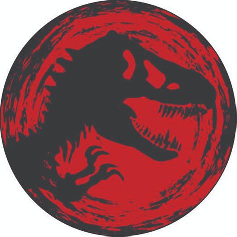 Jurassic Park Badge Button Size 44 Mm Shopee Malaysia