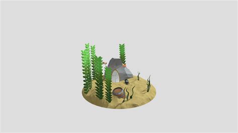 Final Underwater Composition D Model By Low Poly Student B A Sketchfab