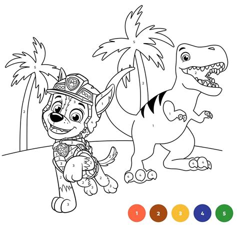 Rocky Color By Number Download Print Now