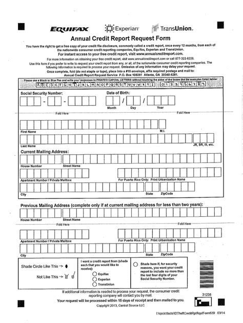 Annual Credit Report Request Form Fillable Fill Out Sign Online Dochub Fillable Form 2025