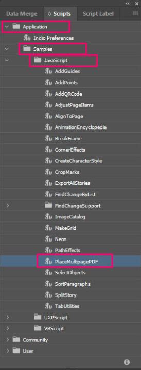 How To Import Multipage Pdf In Indesign Builtin Script