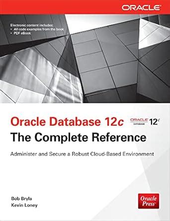 Oracle Database 12c The Complete Reference Amazon Br