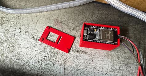 Esp32 Box W Lid And Barrel Plug Cutout By Nathans Download Free Stl Model