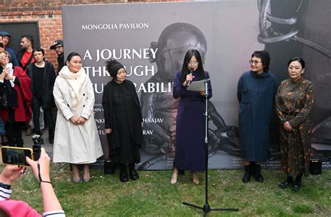 ФОТО Монгол Улс Венецийн дүрслэх урлагийн ОУ ын биеннальд үзэсгэлэнгээ