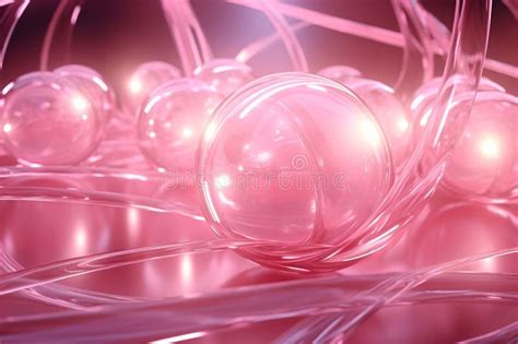 Luminous Unity Glowing Orbs Arranging To Shape A Stock Illustration