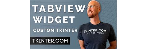 The TabView Widget Tkinter CustomTkinter TKinter Com