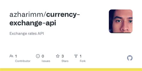 Github Azharimm Currency Exchange Api Exchange Rates Api