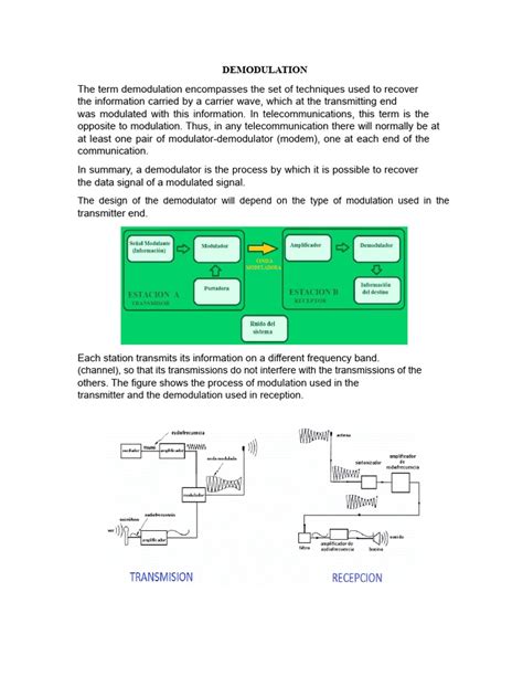 Demodulation Pdf Detector Radio Frequency Modulation