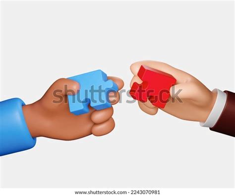 Jigsaw Puzzle Pieces Symbol Teamwork Problemsolving Stock Illustration
