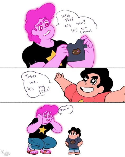 Steven X Pink Steven Steven Universe Funny Steven Universe Comic