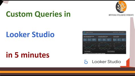 Looker Studio Getting Started Write Custom Queries Do It Yourself