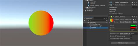 笔记 Shader Graph教程1 4 By 范星闪烁 哔哩哔哩 笔记 Shader Graph教程1 4 By 范星闪烁 哔哩哔哩