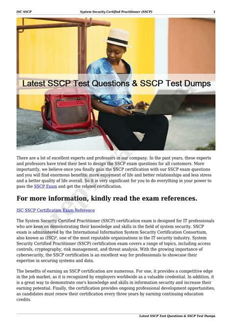ppt latest sscp test questions and sscp test dumps powerpoint