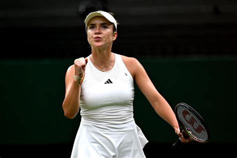 Unseeded Ukrainian Elina Svitolina Stuns World No 1 Iga Świątek To Reach Wimbledon Semifinals