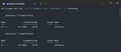 How To Create A Folder In PowerShell LazyAdmin