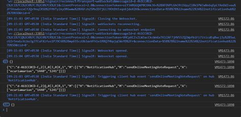 SignalR Web Socket ConnectionData After Connection Start In ASP Net MVC Issue 4339